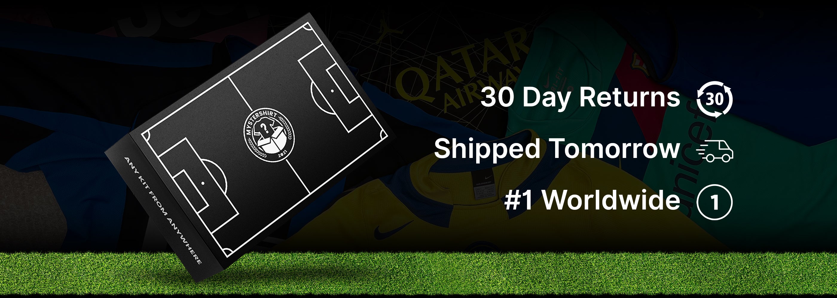 Buy Mystery Football Shirt Box | Random football uniforms: Mystershirt